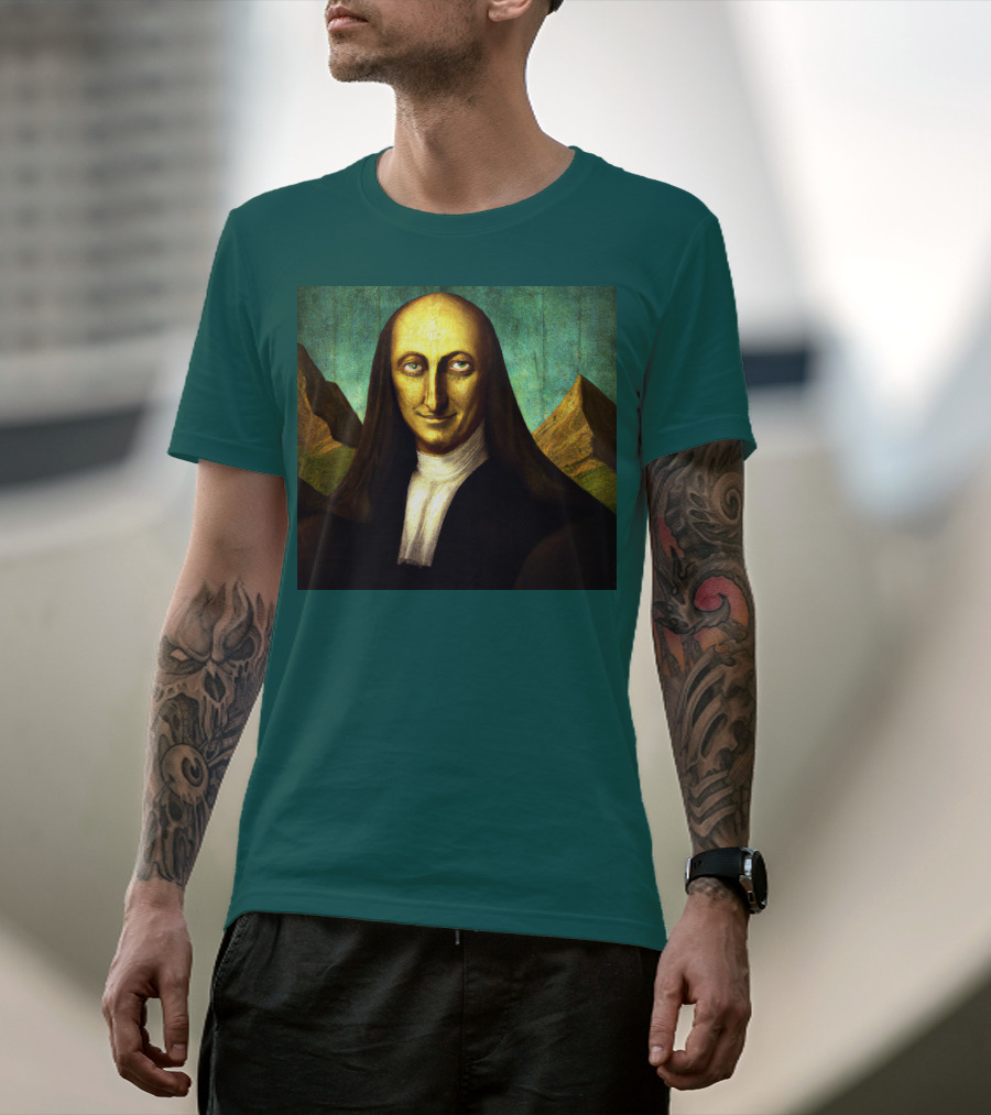 Sphinx Mona Lisa Hybrid Mysterious Smile T-Shirt