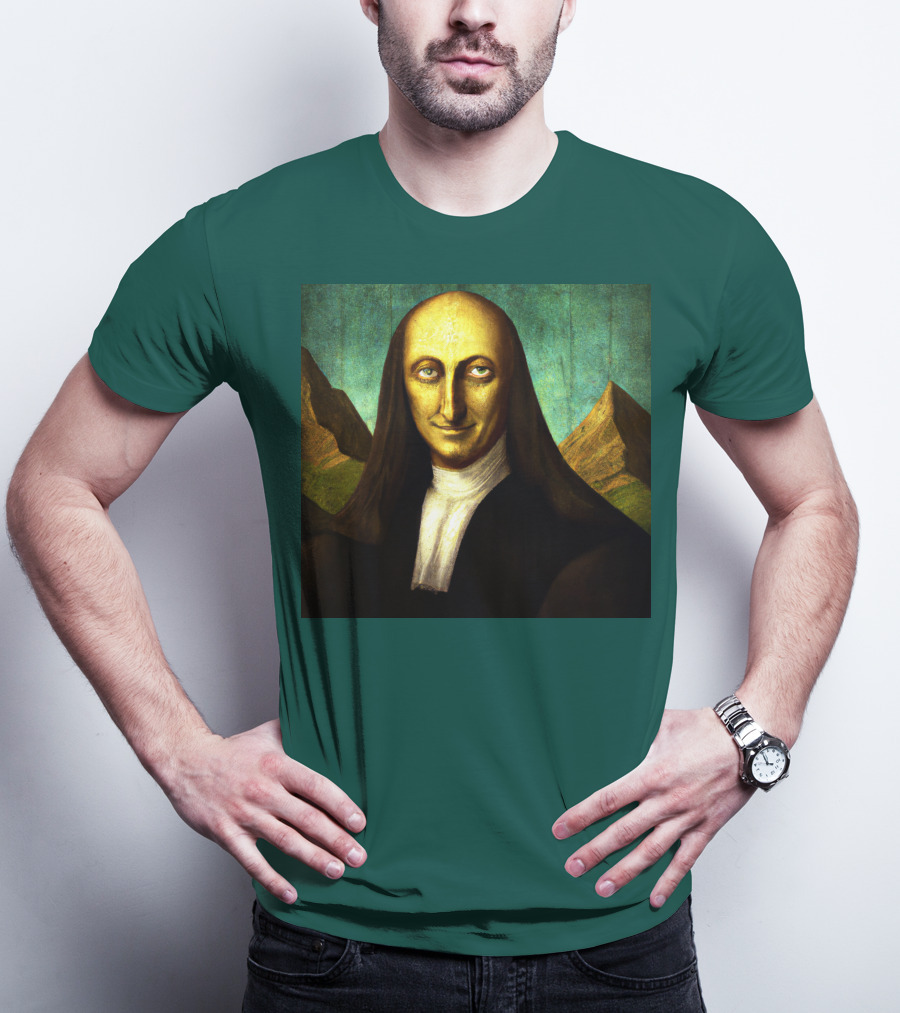 Sphinx Mona Lisa Hybrid Mysterious Smile T-Shirt