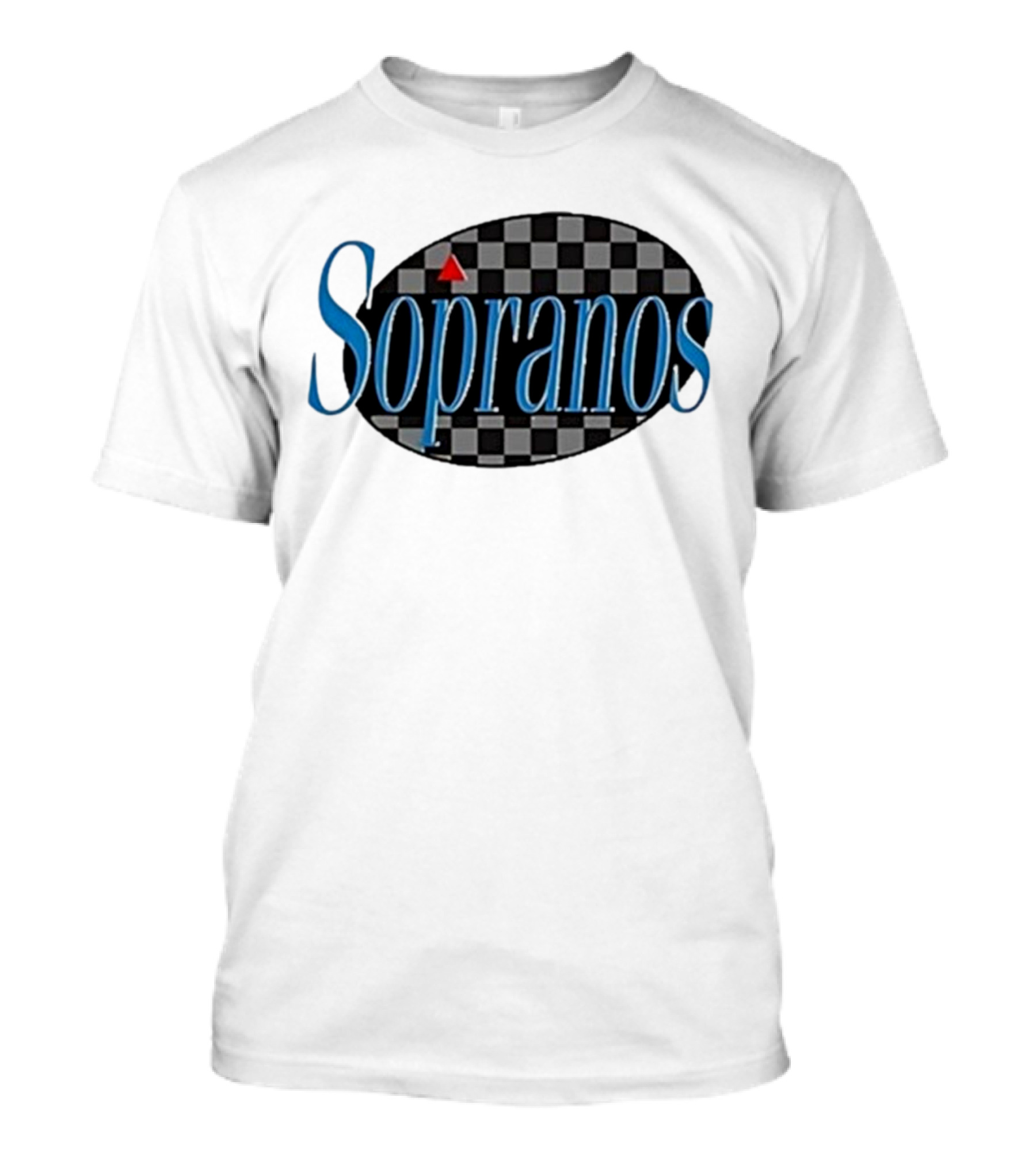 Seinpranos VIII Omwearta Seinfeld Soprano Checkerboard T-Shirt
