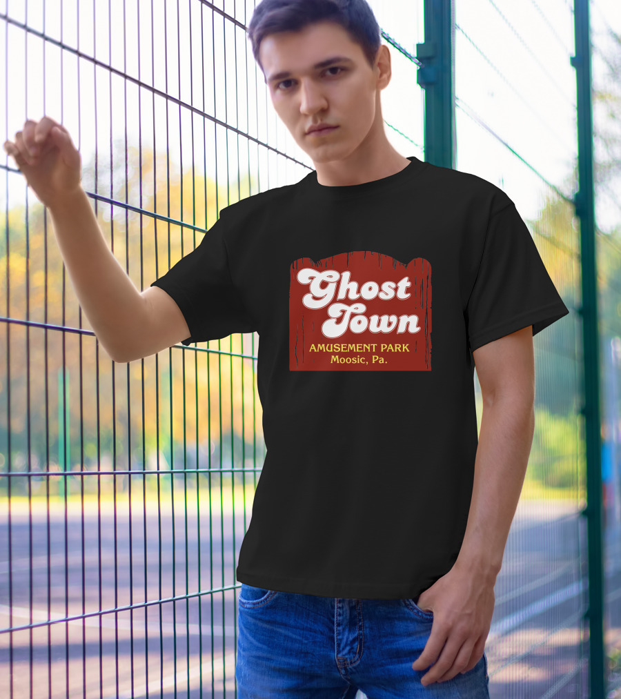 Ghost Town Amusement Park Moosic Pa T-Shirt