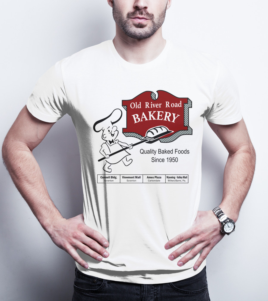 Old River Road Bakery Quality Baked Foods Since 1950 Scranton Carbondale Wilkes-Barre T-Shirt