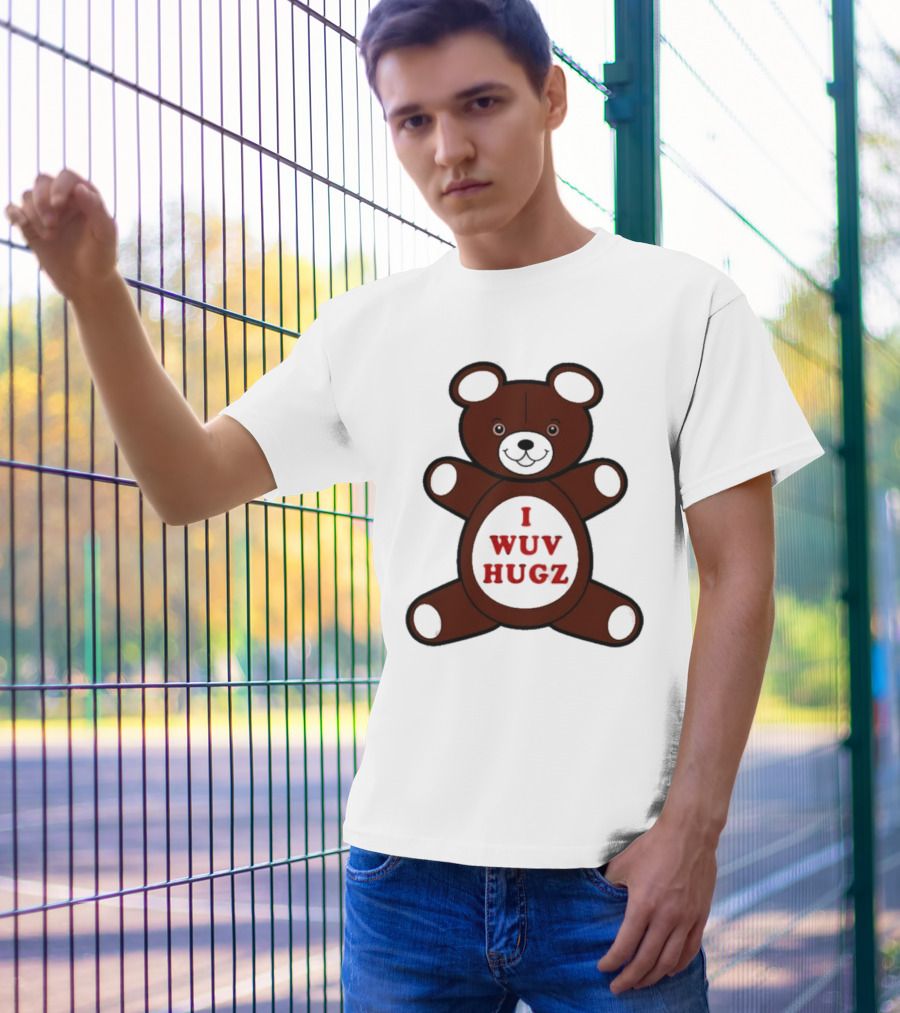 I Wuv Hugz Teddy Bear Cuddle T-Shirt