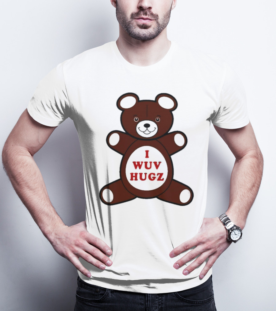 I Wuv Hugz Teddy Bear Cuddle T-Shirt