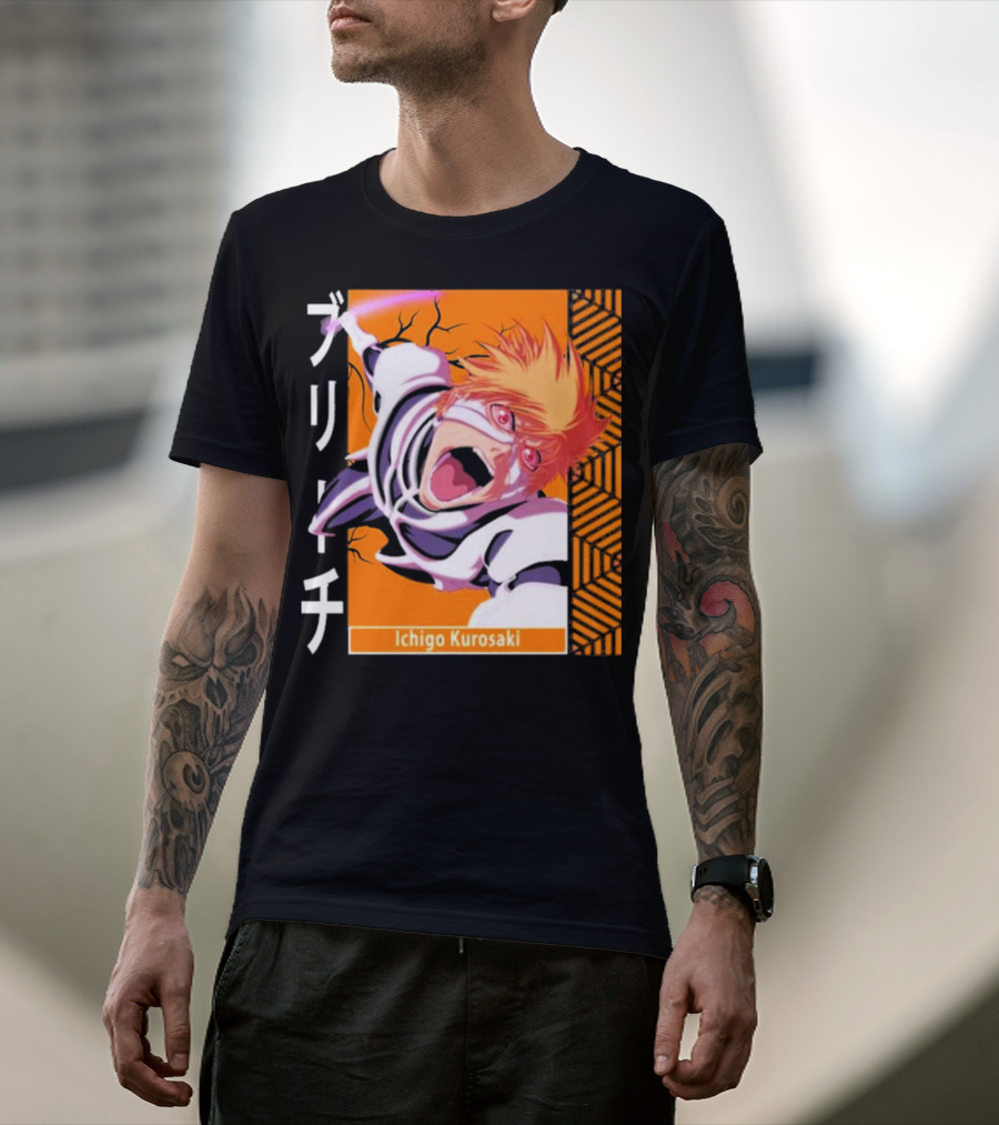 Bleach Ichigo Kurosaki Anime Manga Character T-Shirt