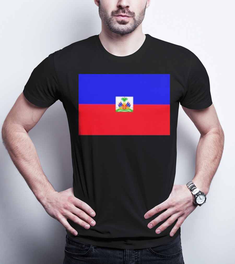Haitian Flag Day Celebration With National Colors T-Shirt