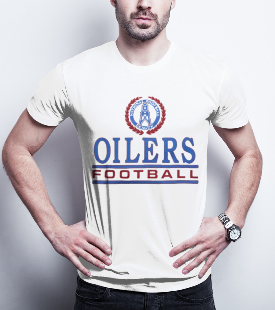 Oilers Football National League Crest T-Shirt
