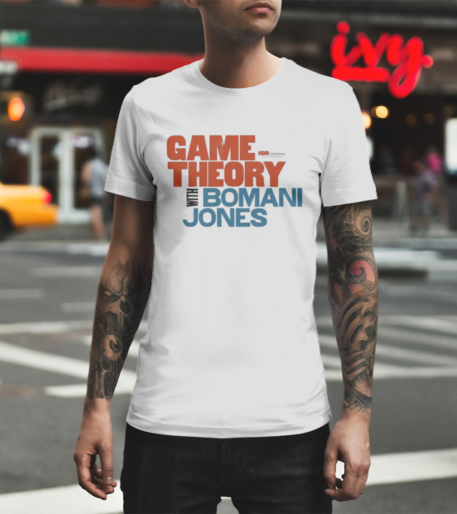 Game Theory Bomani Jones HBO T-Shirt