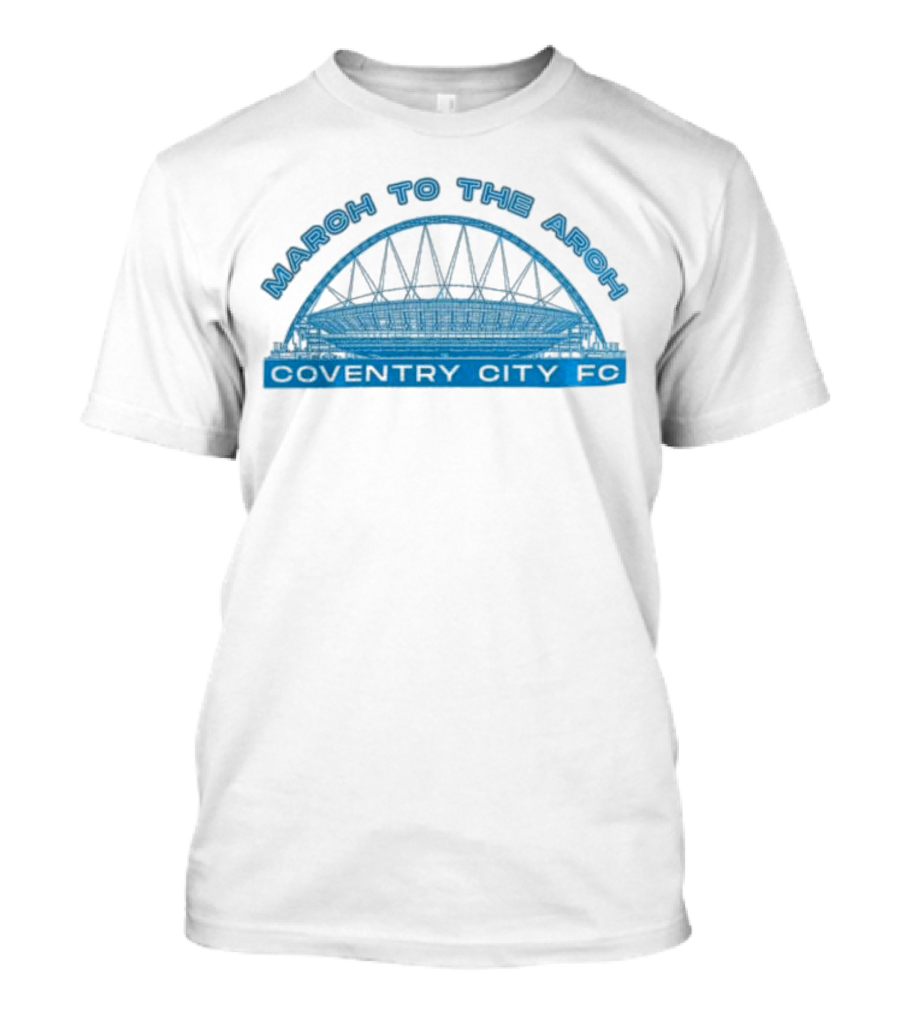 March To The Arch Coventry City FC Wembley 22-23 T-Shirt