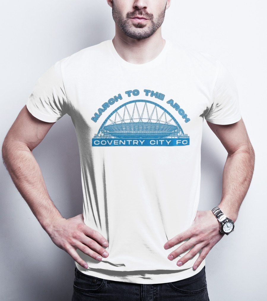 March To The Arch Coventry City FC Wembley 22-23 T-Shirt