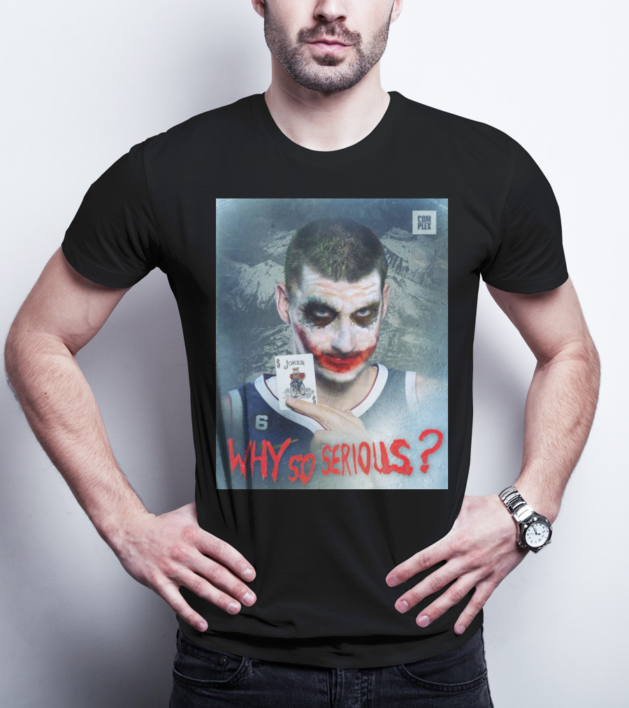 Complex Sports Why So Serious Nikola Jokic Joker Card T-Shirt