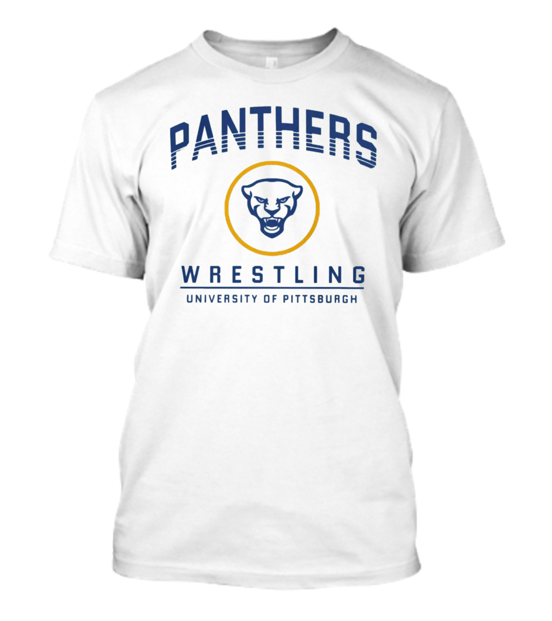 Pitt Panthers Wrestling University Of Pittsburgh Tri-Blend T-Shirt