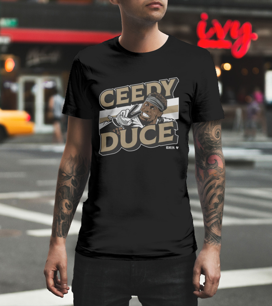 CEEDY DUCE NFLPA NFL T-Shirt