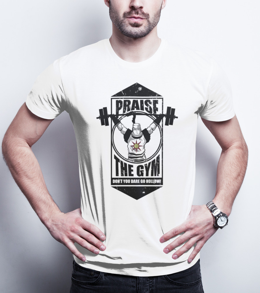 Praise The Gym Don't You Dare Go Hollow Lique Clothing T-Shirt