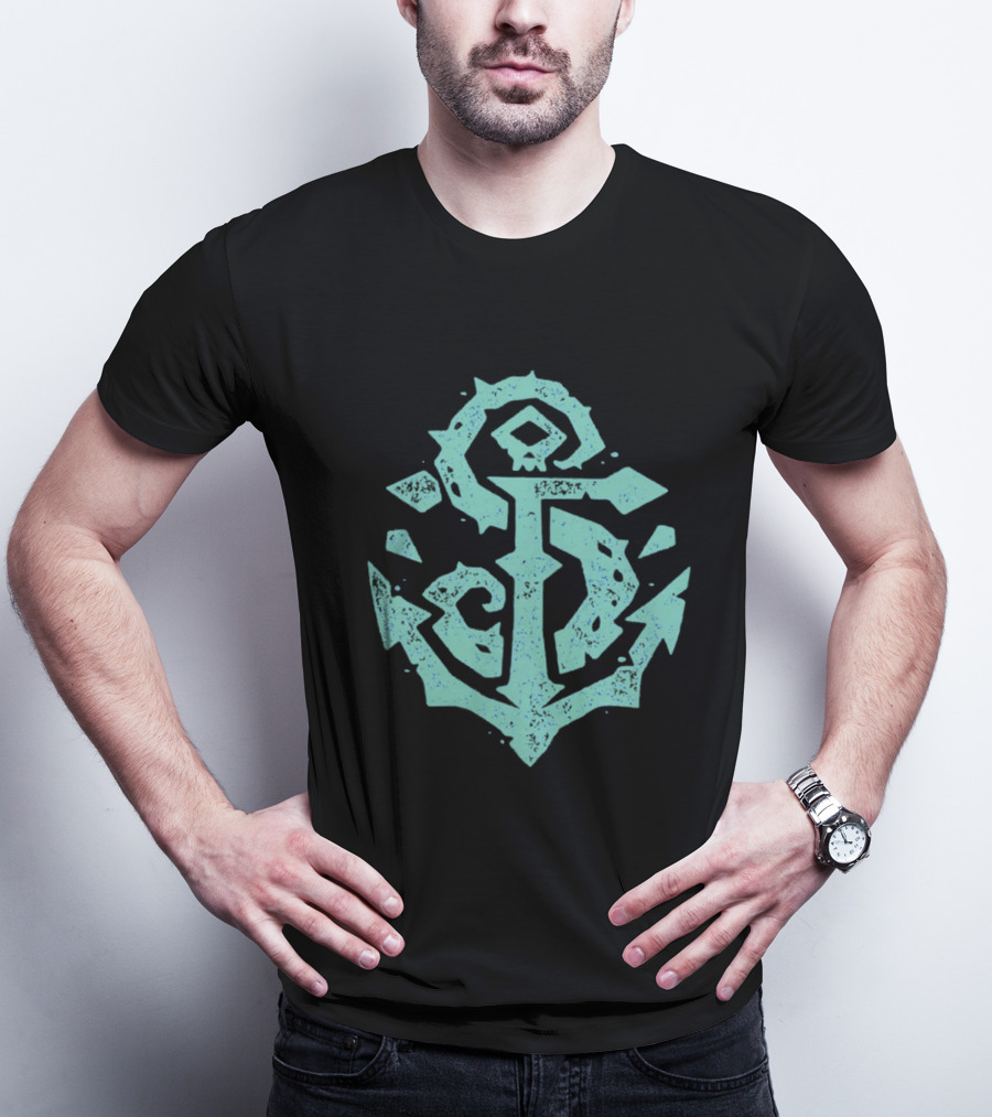 Sea Of Thieves Seafarer Anchor Fangamer Merch T-Shirt