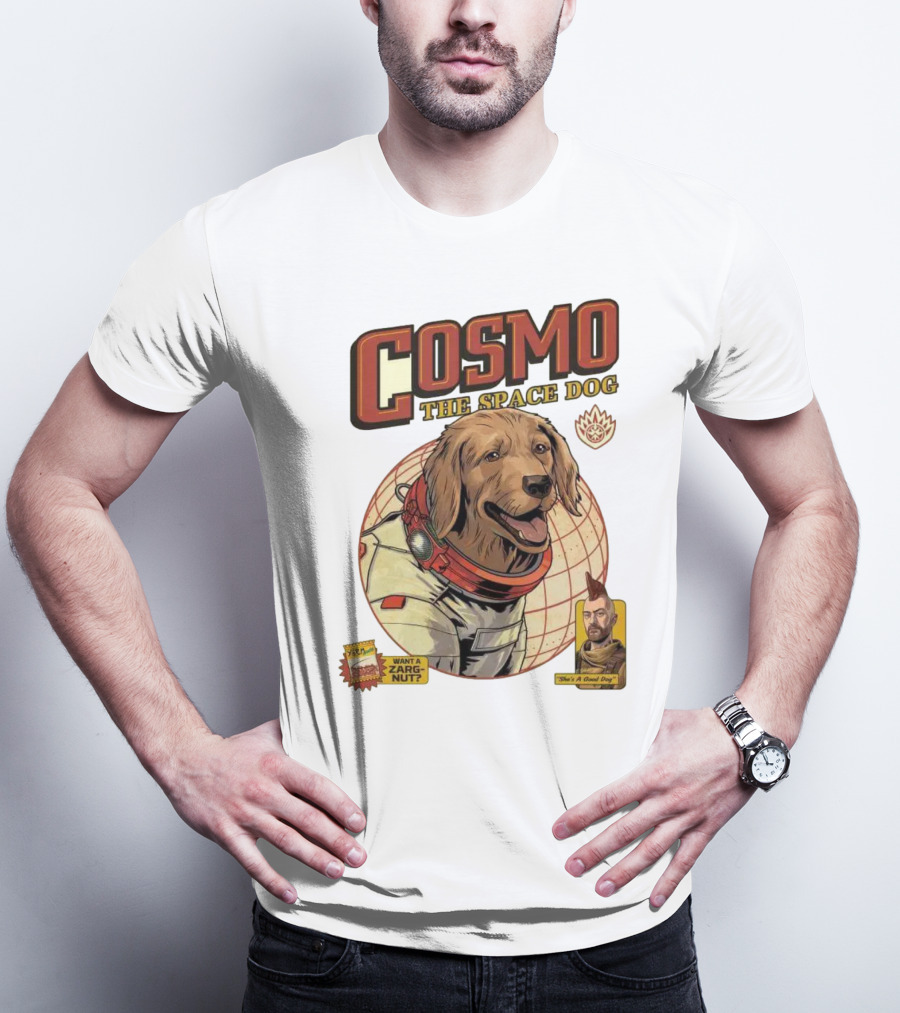 Cosmo The Space Dog Guardians Want A Zargnut She's A Good Dog T-Shirt