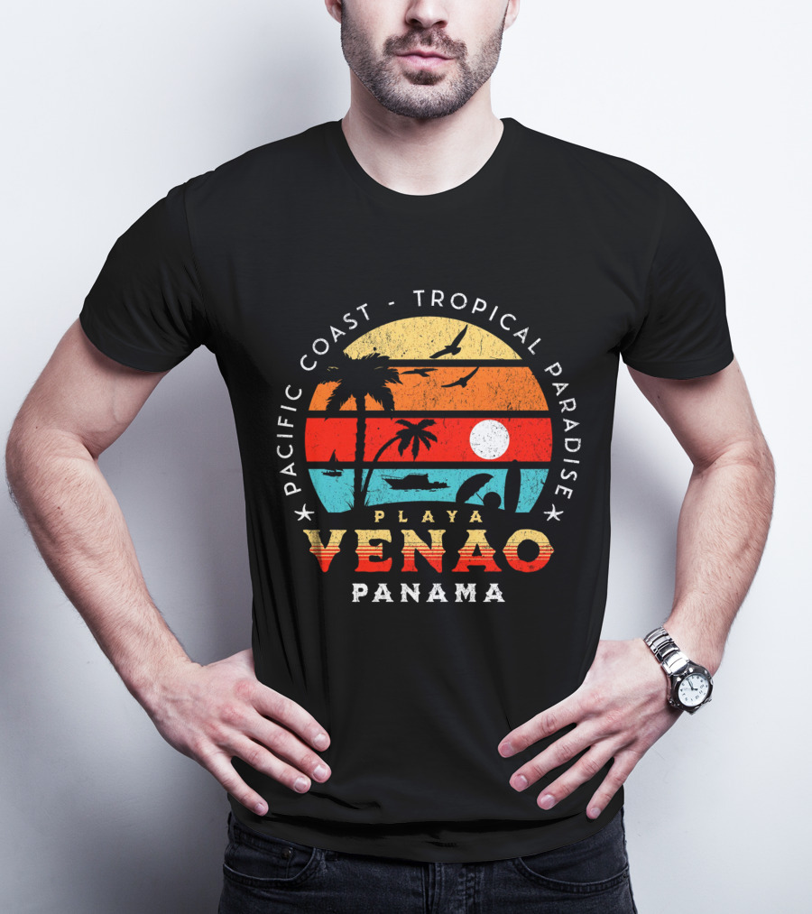 Pacific Coast Tropical Paradise Playa Venao Panama T-Shirt