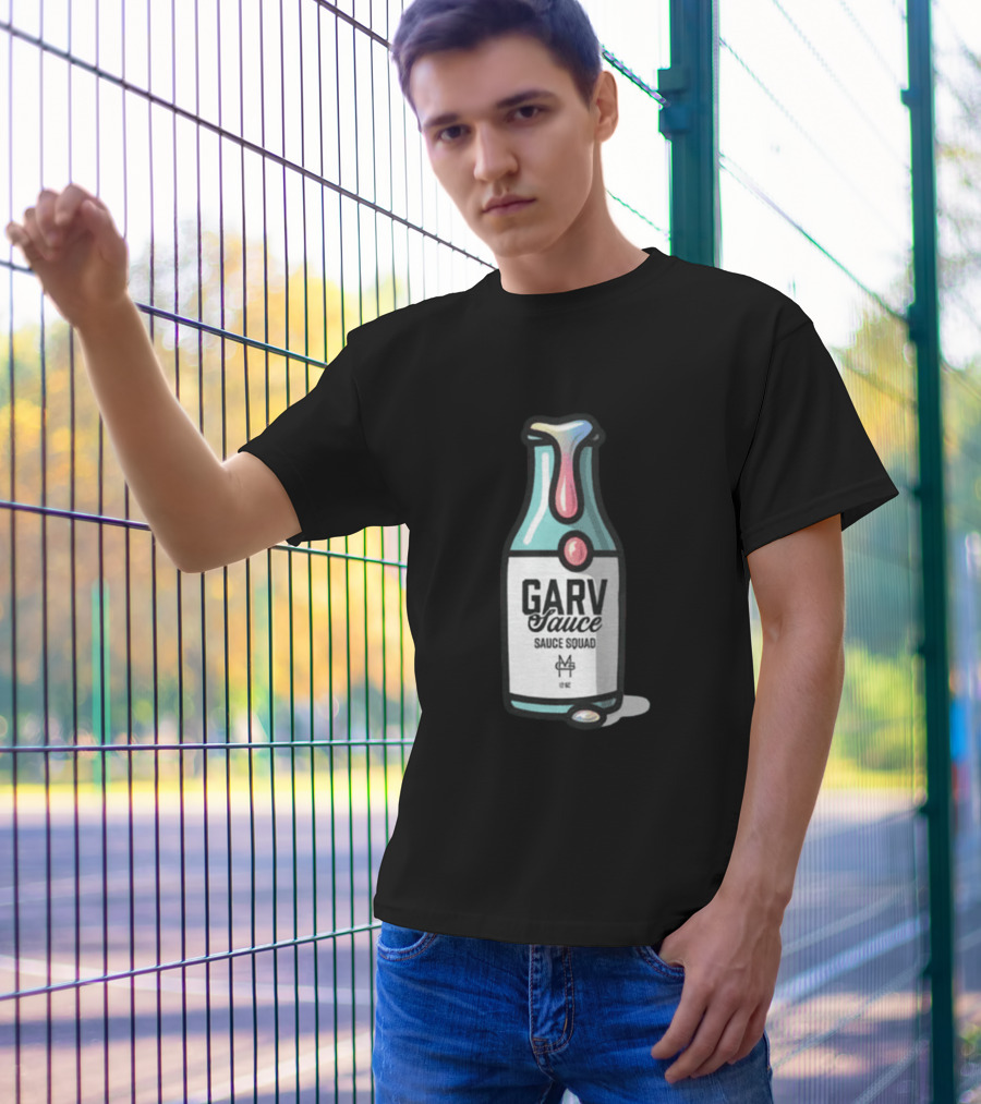 GARV Sauce Bottle Sauce Squad 12 OZ T-Shirt