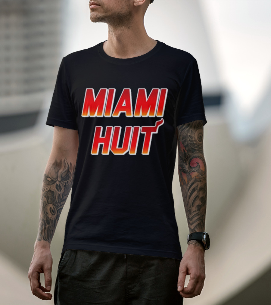 MIAMI HUIT Retro T-Shirt
