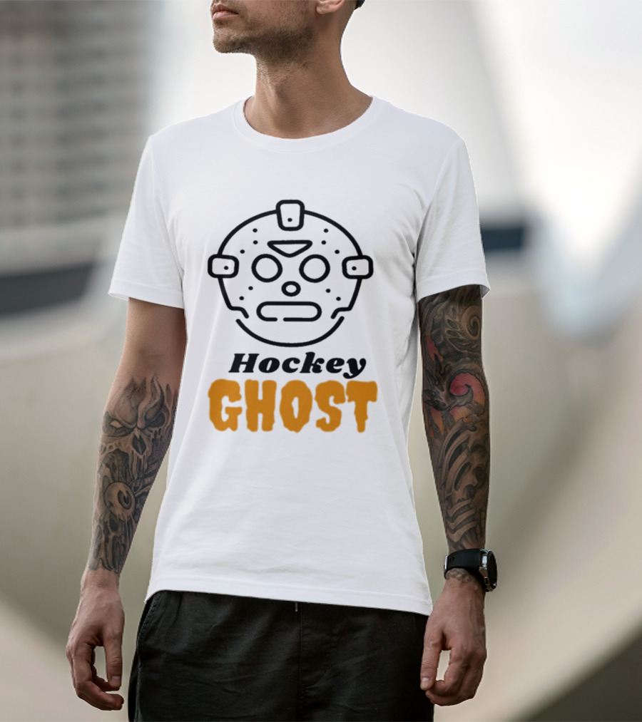 Hockey Ghost Mask Phantom Horror T-Shirt