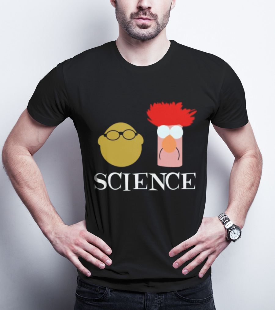 Science Beaker Bunsen Muppet T-Shirt