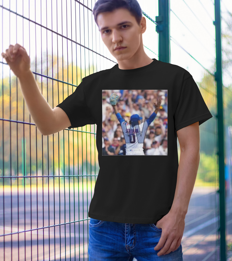 W Marcus Stroman Stroshow W Complete Game Shutout T-Shirt