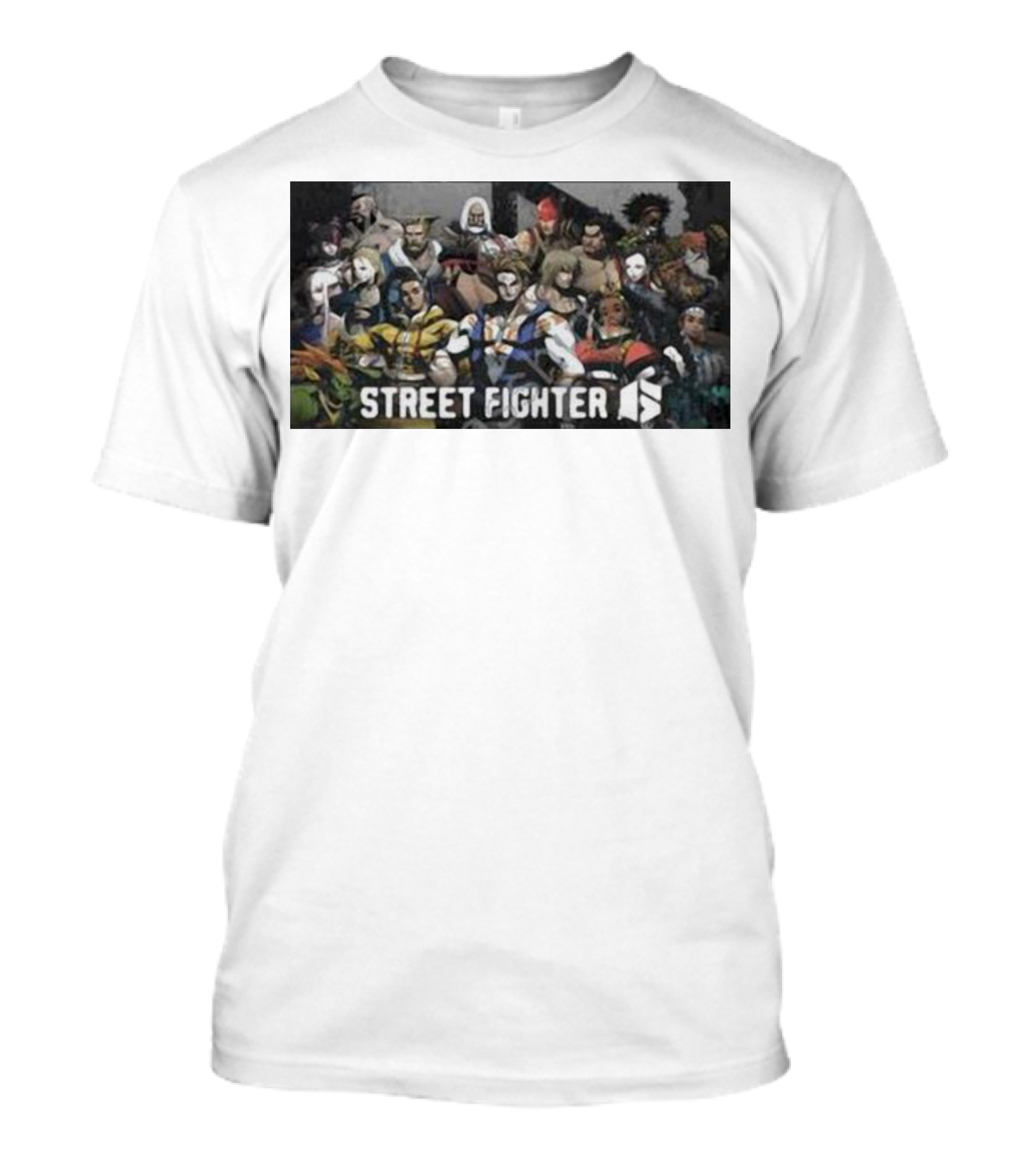 Street Fighter 6 Character Lineup With Iconic Fighters T-Shirt