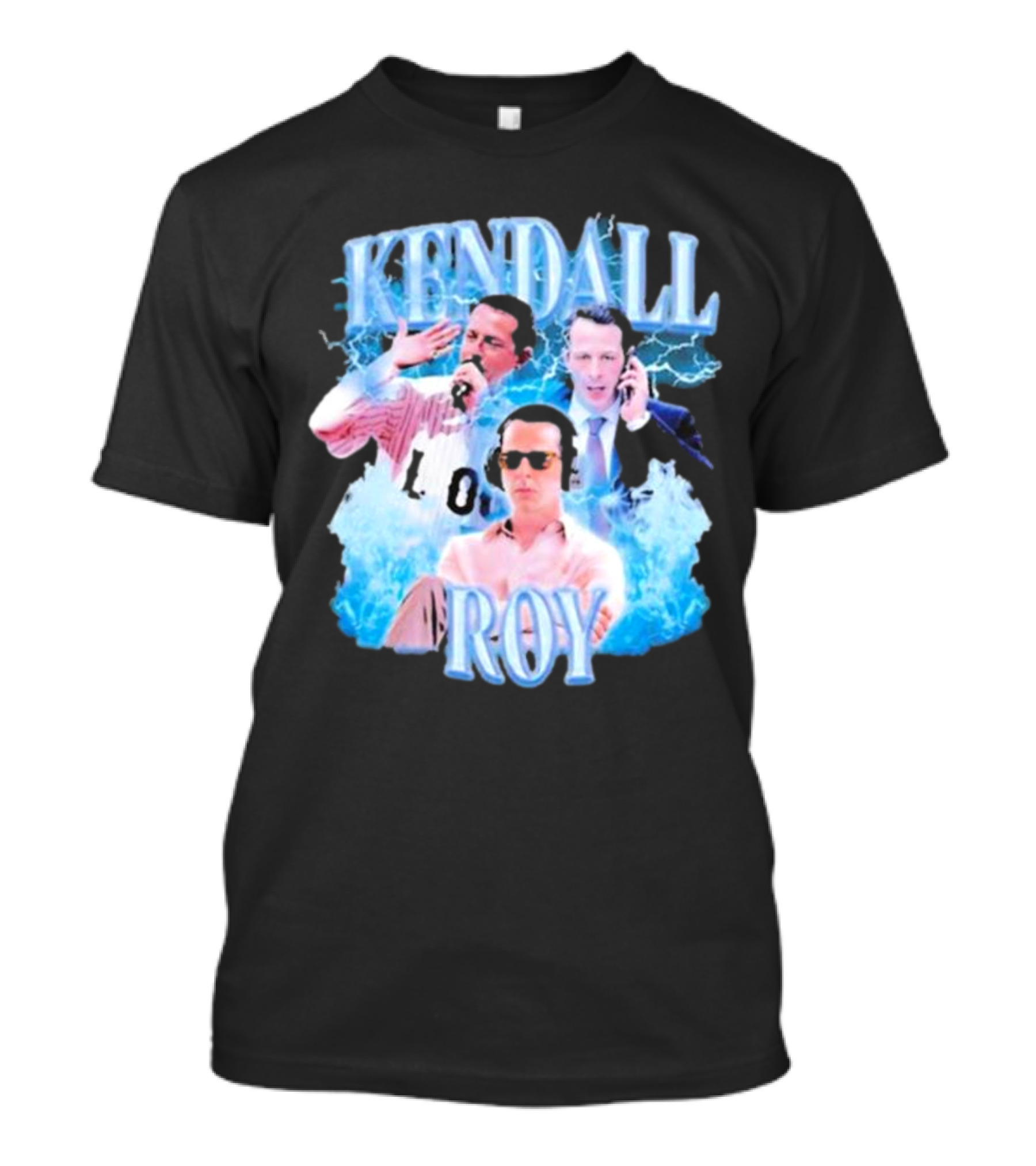 Kendall Roy Disgusting Brothers Iconic Character Moments Electric Blue T-Shirt