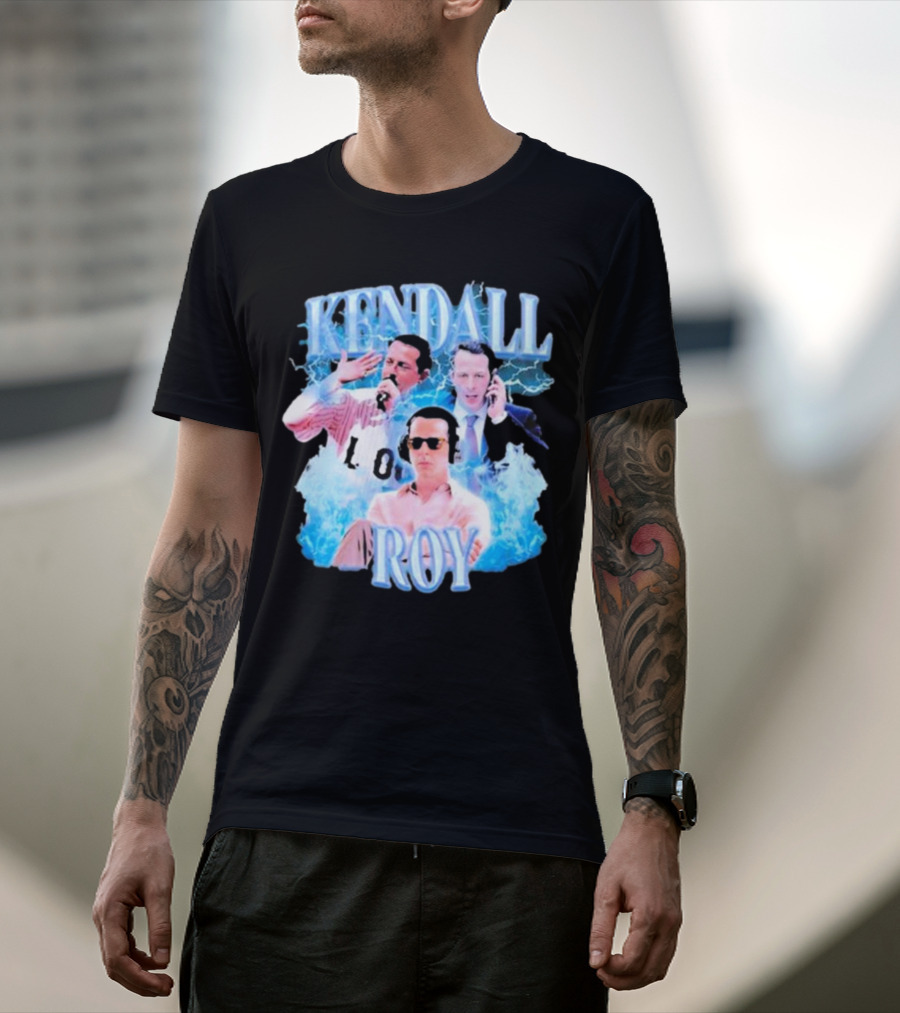 Kendall Roy Disgusting Brothers Iconic Character Moments Electric Blue T-Shirt