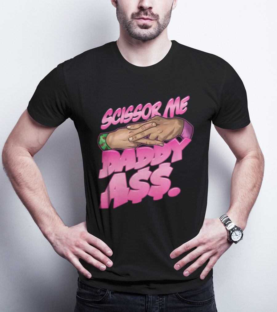 All Elite Wrestling The Acclaimed Scissor Me Daddy Ass Anthony Bowens Merchandise T-Shirt