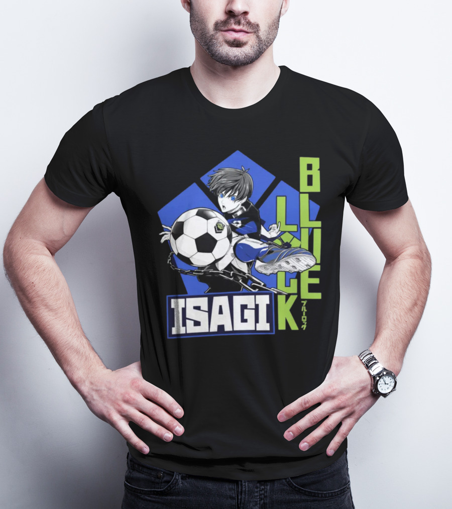 Crunchyroll Store Bluelock Isagi Soccer Star T-Shirt