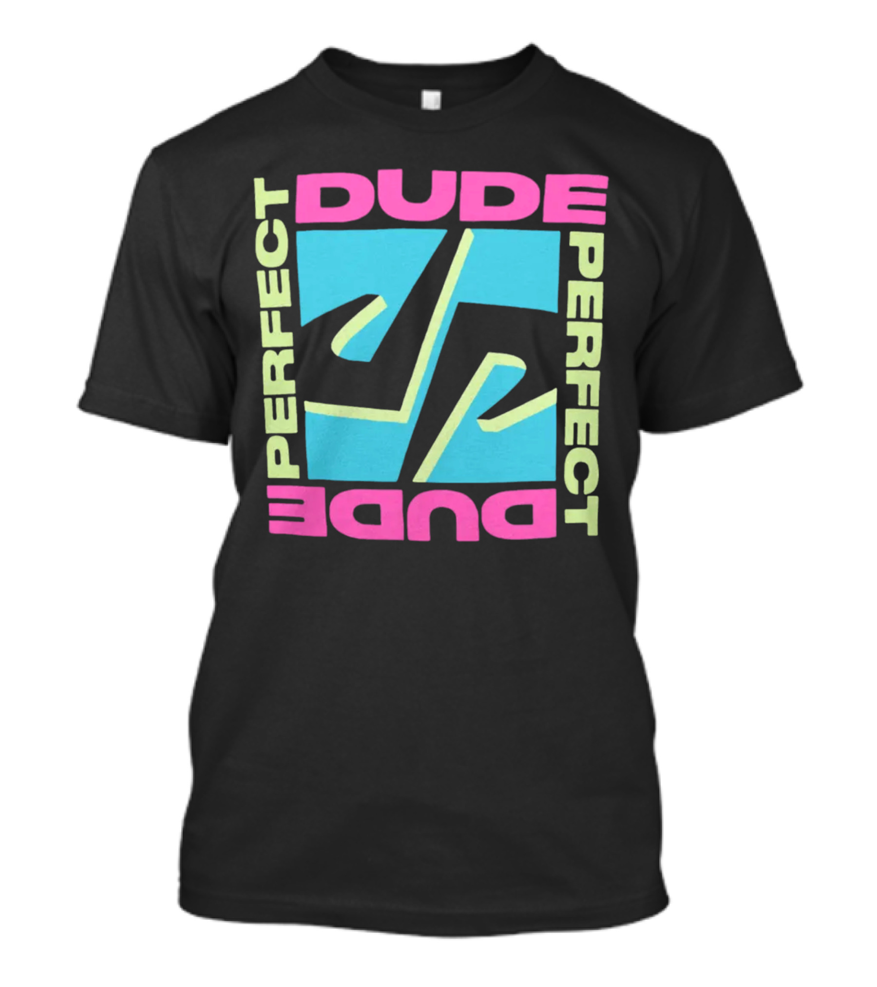 Dude Perfect DP Logo Neon Good Times Merch T-Shirt