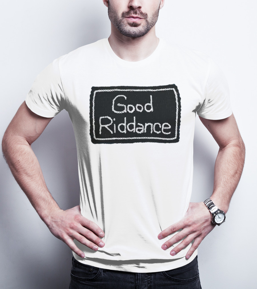 Gracie Abrams Good Riddance Crochet Black Patch T-Shirt
