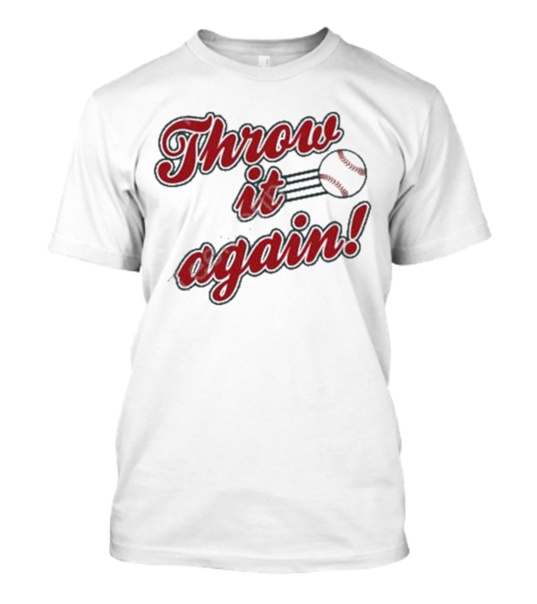 Sandra Golden Throw It Again Baseball T-Shirt