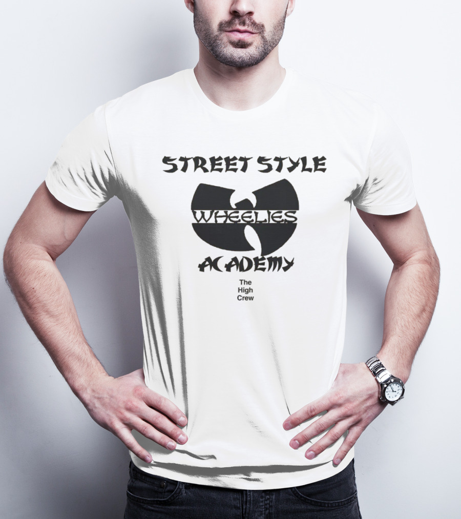 Street Style Wheelies Academy The High Crew T-Shirt