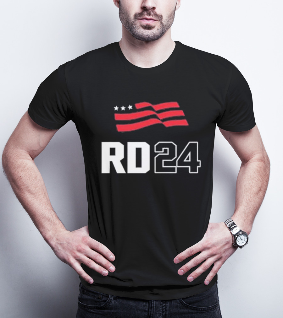 Casey DeSantis RD24 American Flag T-Shirt