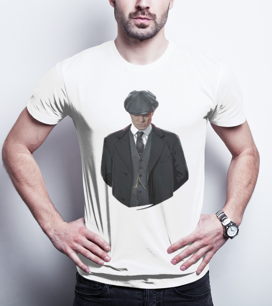 Peaky Blinders Thomas Shelby Suit And Cap Iconic T-Shirt