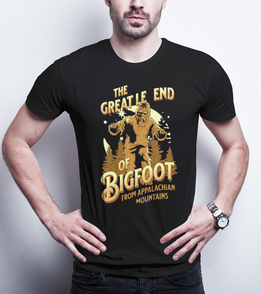 The Great Legend Of Bigfoot From Appalachian Mountains T-Shirt