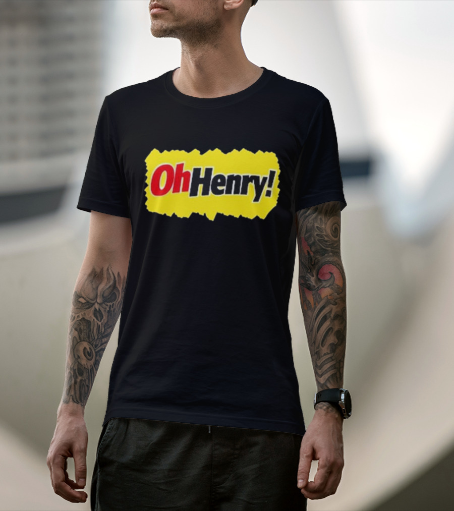 Oh Henry Candy Bar Yellow Wrapper T-Shirt