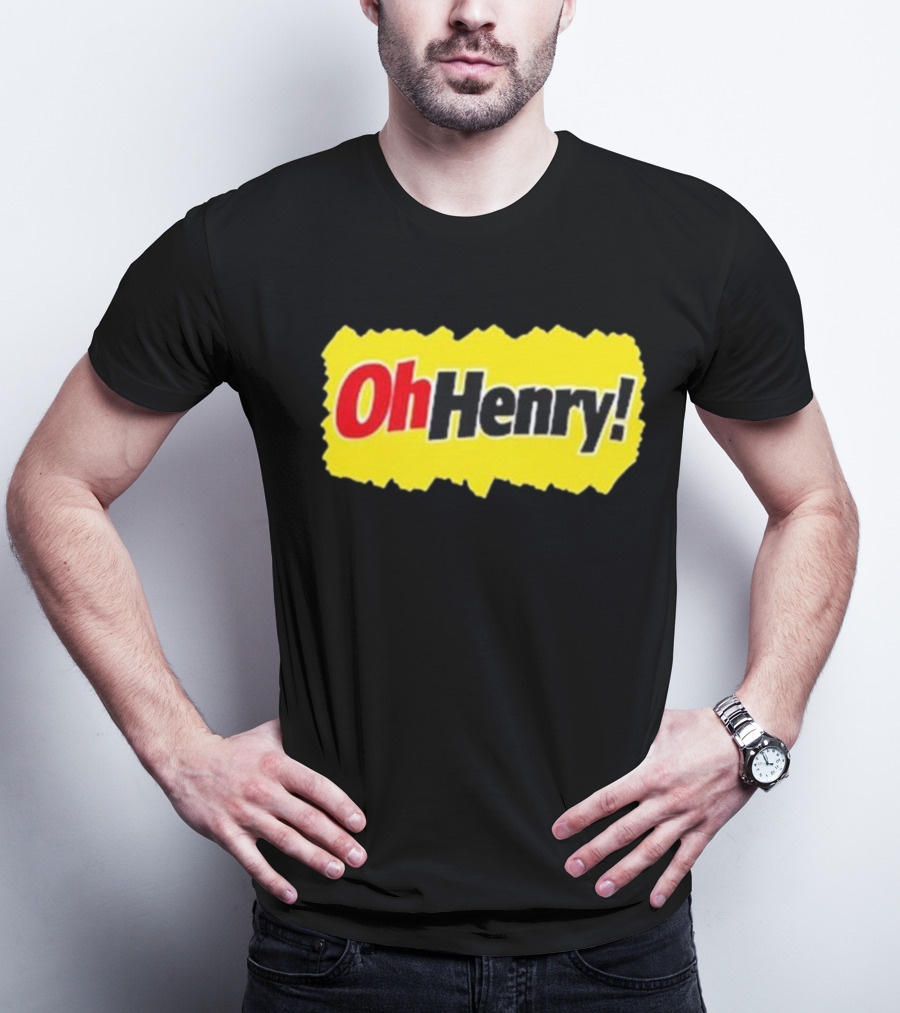 Oh Henry Candy Bar Yellow Wrapper T-Shirt