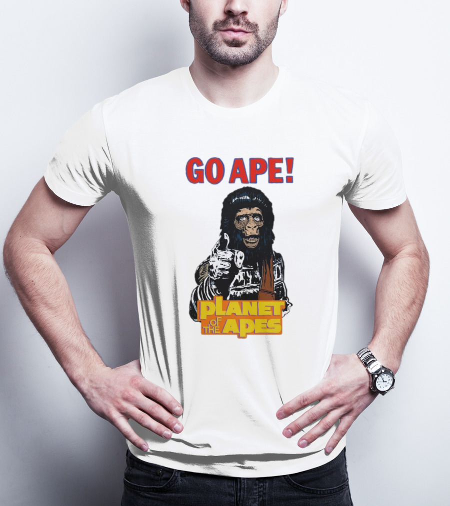 Go Ape Planet Of The Apes Iconic Mashup T-Shirt
