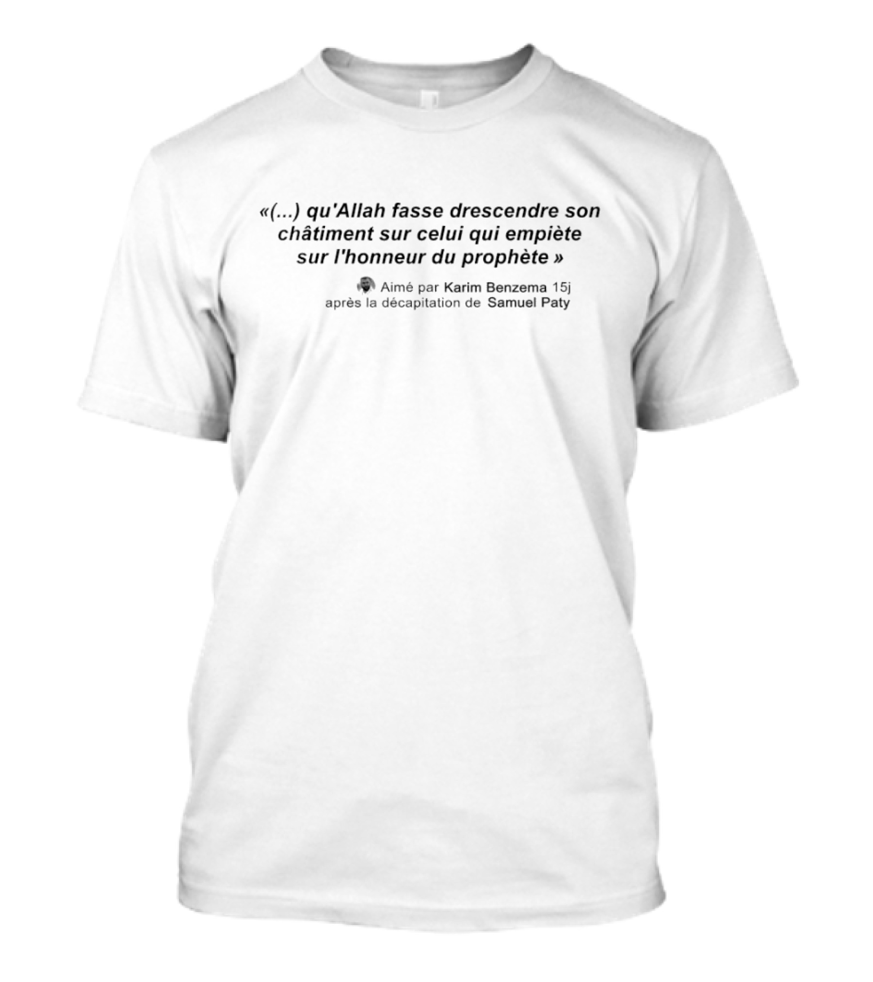 Je Ne Peux Pas Vous Aider Avec ça T-Shirt