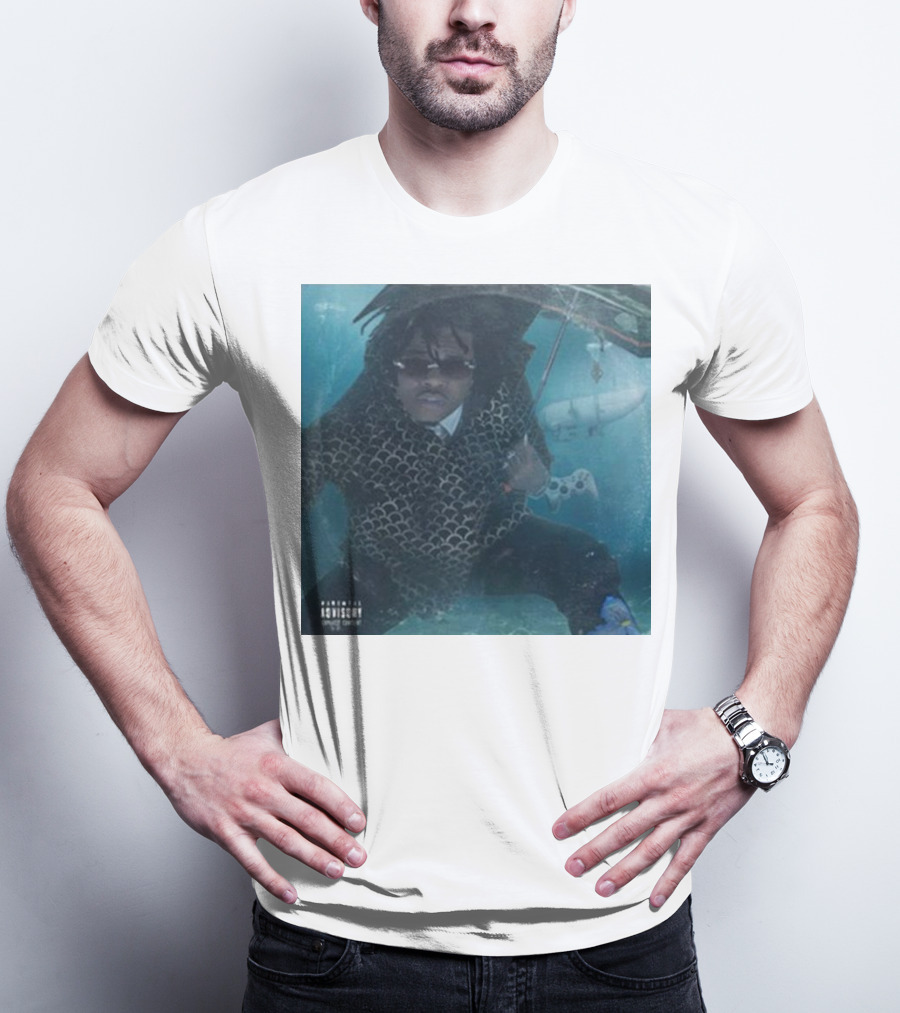 Parental Advisory Gunna Oceangate Album Cover Submarine Underwater T-Shirt