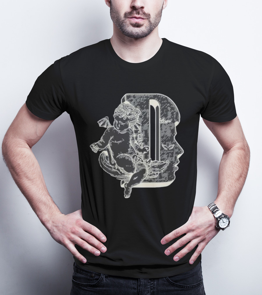 Nowkez Cherub Duki Angelic Profile T-Shirt