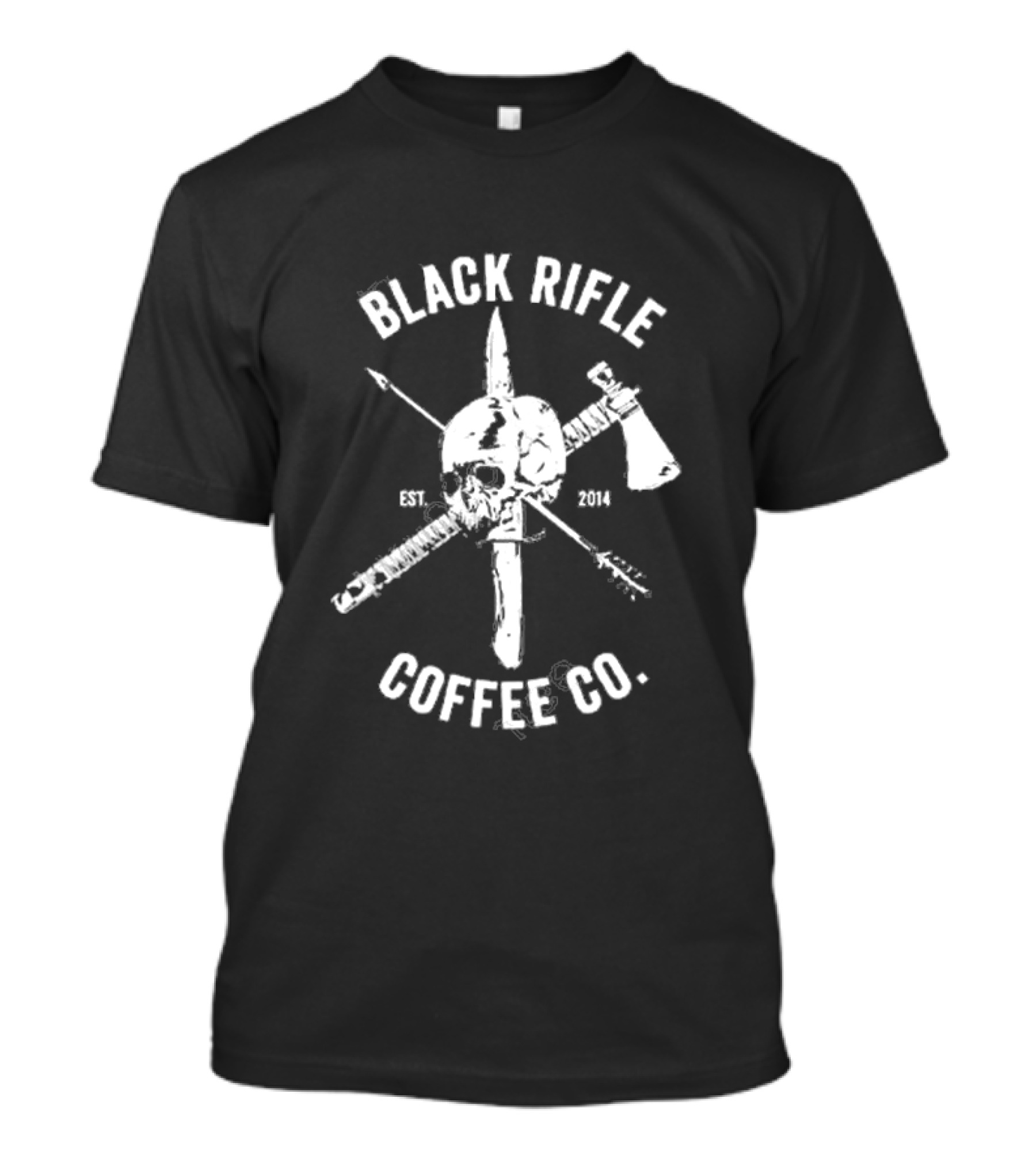 Black Rifle Coffee Co Skull Logo Est. 2014 T-Shirt