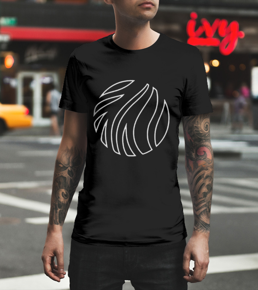 Odyzey CloZee Abstract Circular Wave T-Shirt