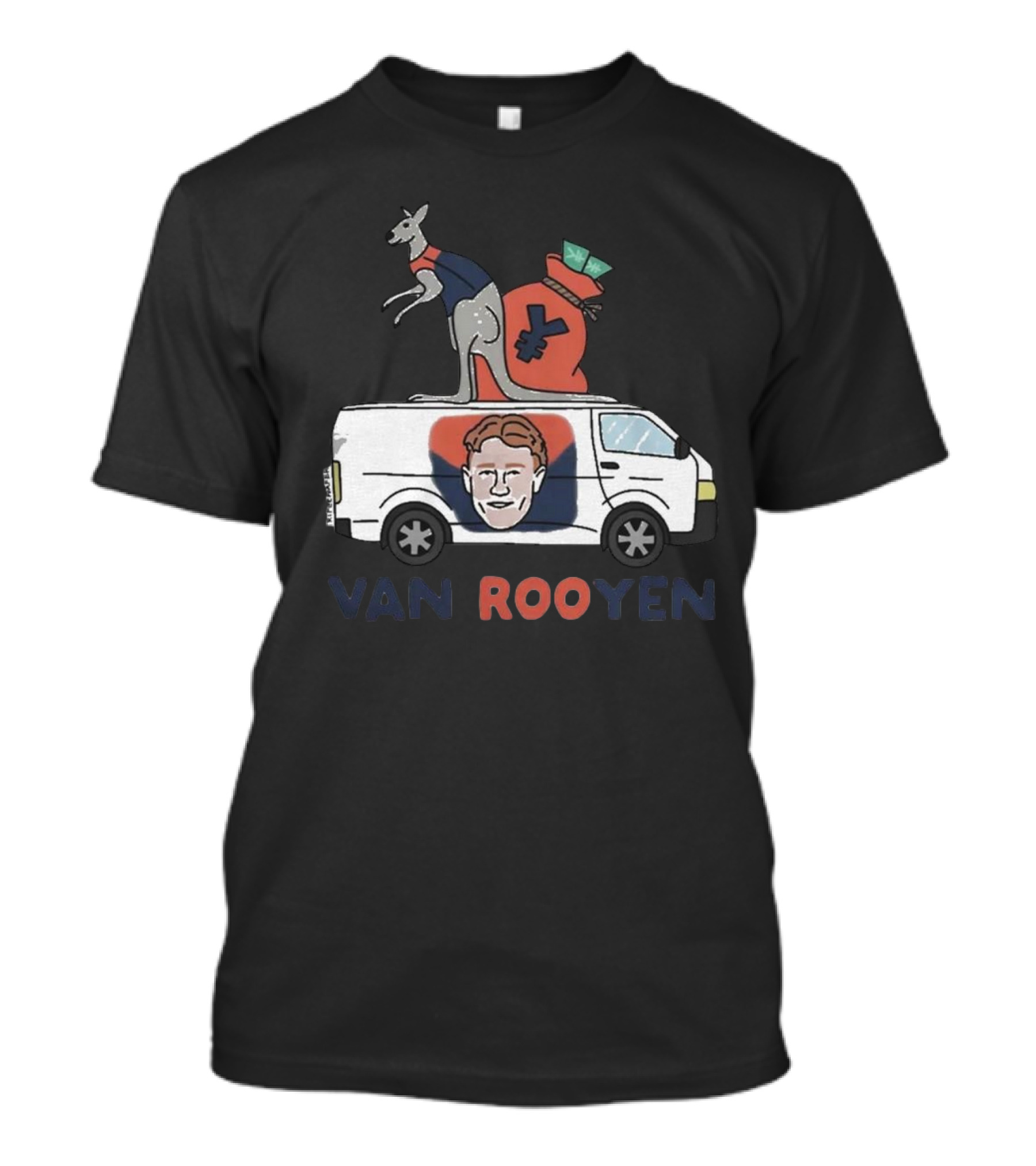 Triple Wafer Van Rooyen Merch Kangaroo Cash Van T-Shirt
