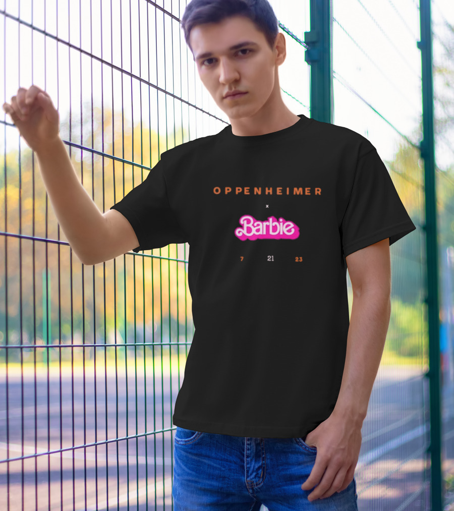 Oppenheimer X Barbie 7 21 23 T-Shirt