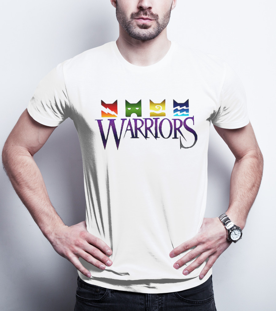 Warrior Cats Logo With Iconic Clan Symbols T-Shirt