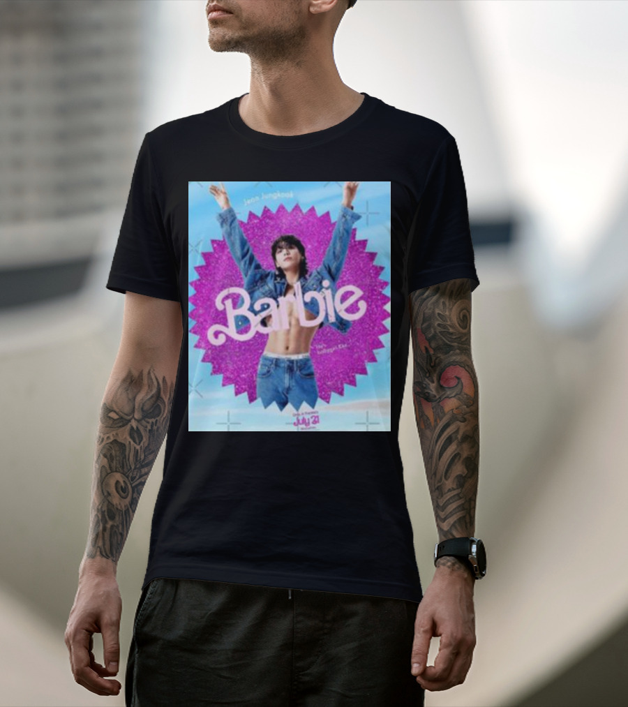 Jeon Jungkook Barbie July 21 Ken Edition T-Shirt