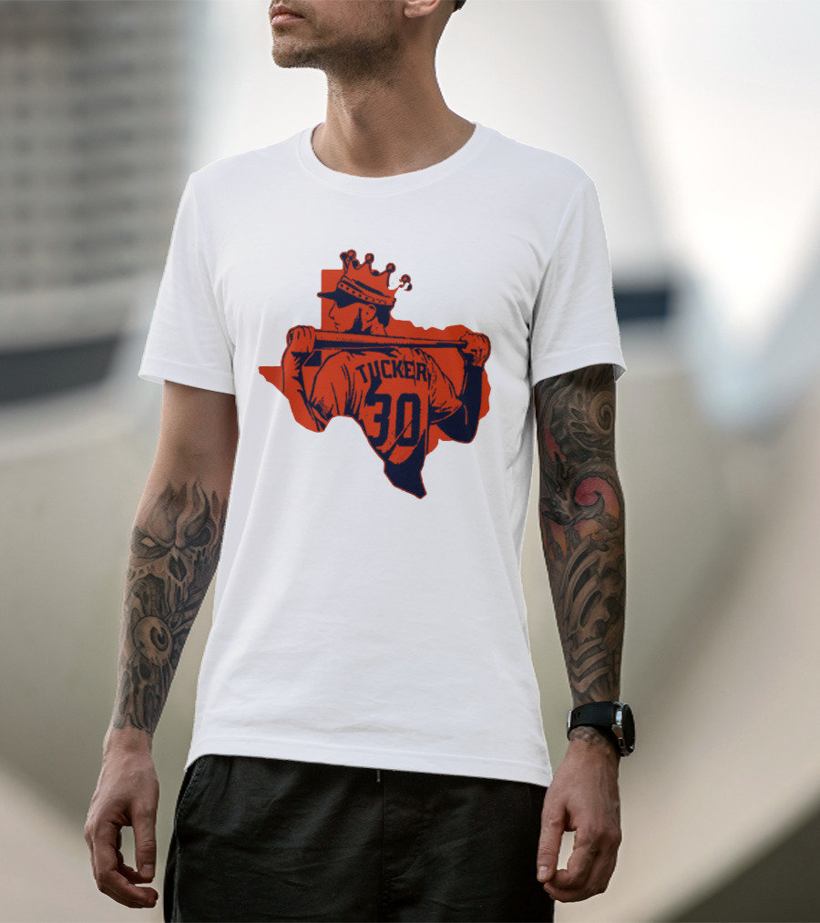 Tucker 30 Crowned King Of Texas Baseball T-Shirt